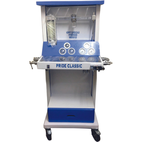 Anesthesia Machines-Model-Pride Classic Inbuild With Hypo-Oxy Guard ...